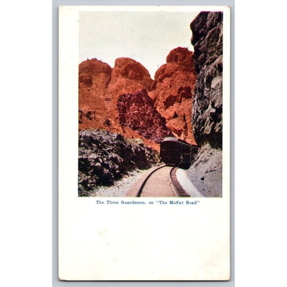 Other | Vintage Postcard The Three Guardsmen On The Moffat Road Co ...